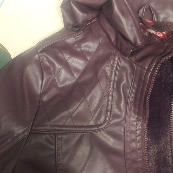 Lee Hanton | Jackets & Coats | Lee Hanton Vintage 977purple Faux ...